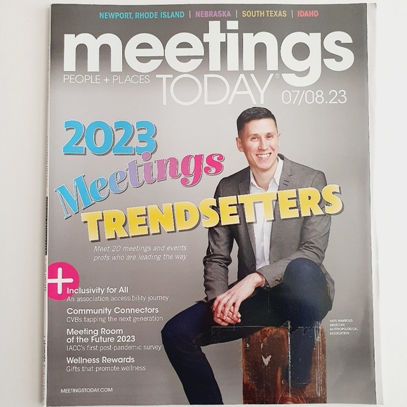 Meetings Today | Other | Meetings Today Magazines July 8 223 2023 Meetings Trendsetters | Poshmark